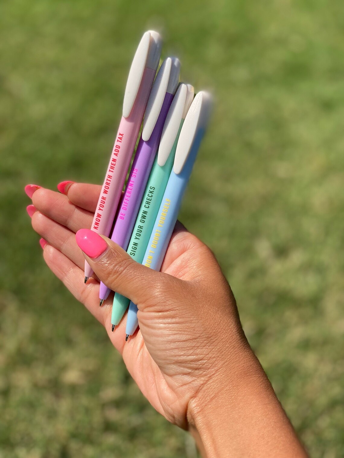 Inspirational Boss Pen Set Gold Office Decor Boss Pens - Etsy