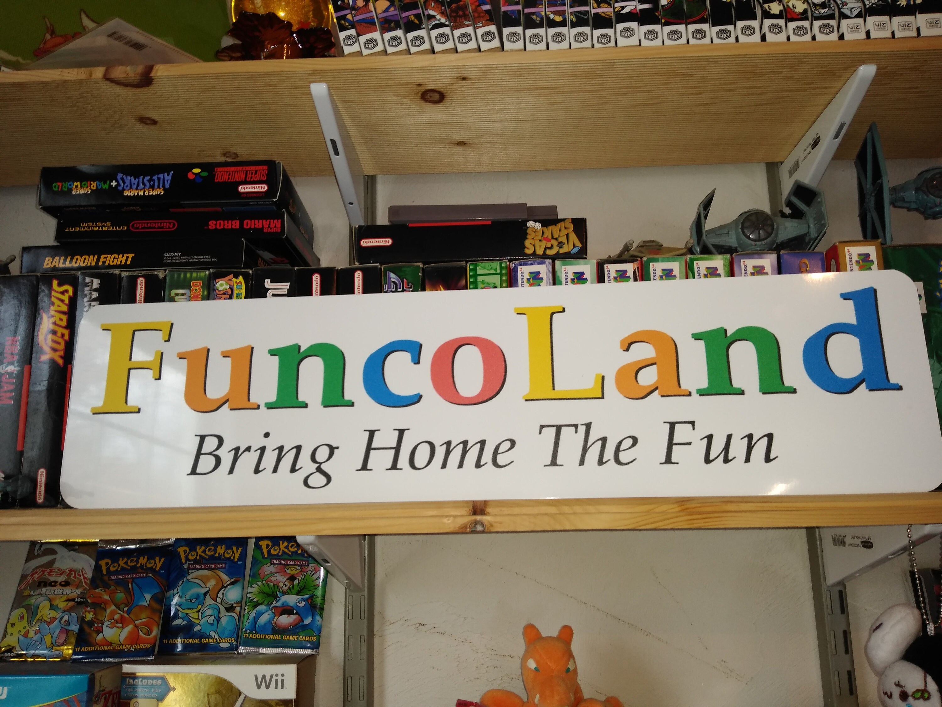 Funco Land Display Funco Land Store Señal de aluminio 6 | Etsy