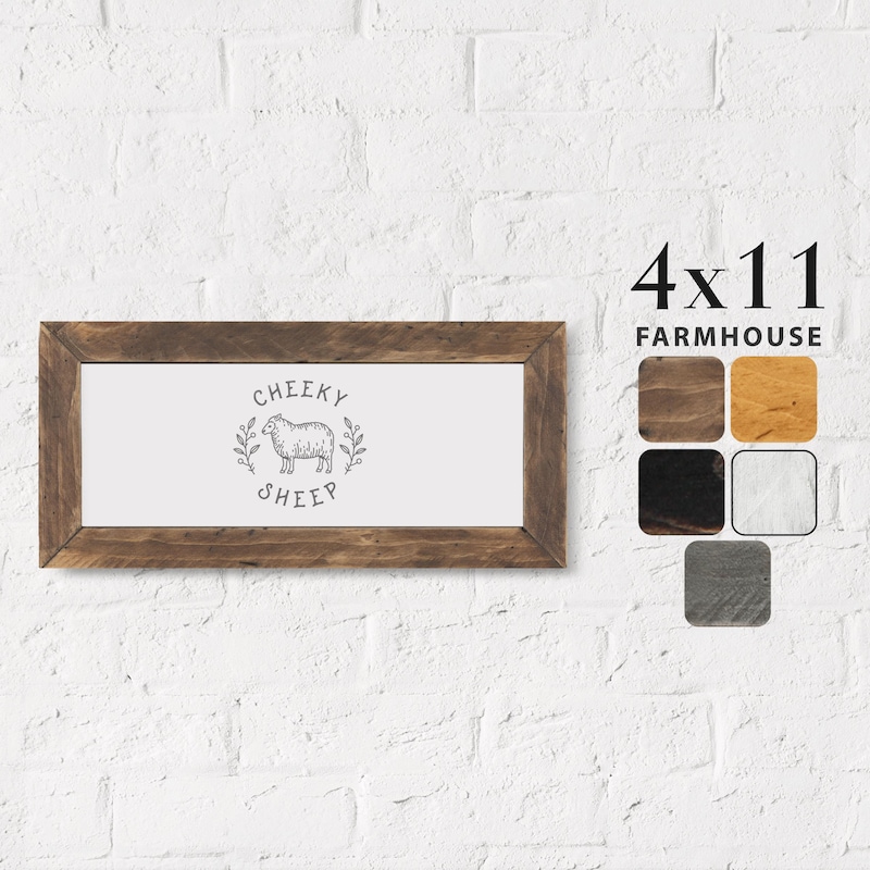 4x11 Picture Frame - Etsy