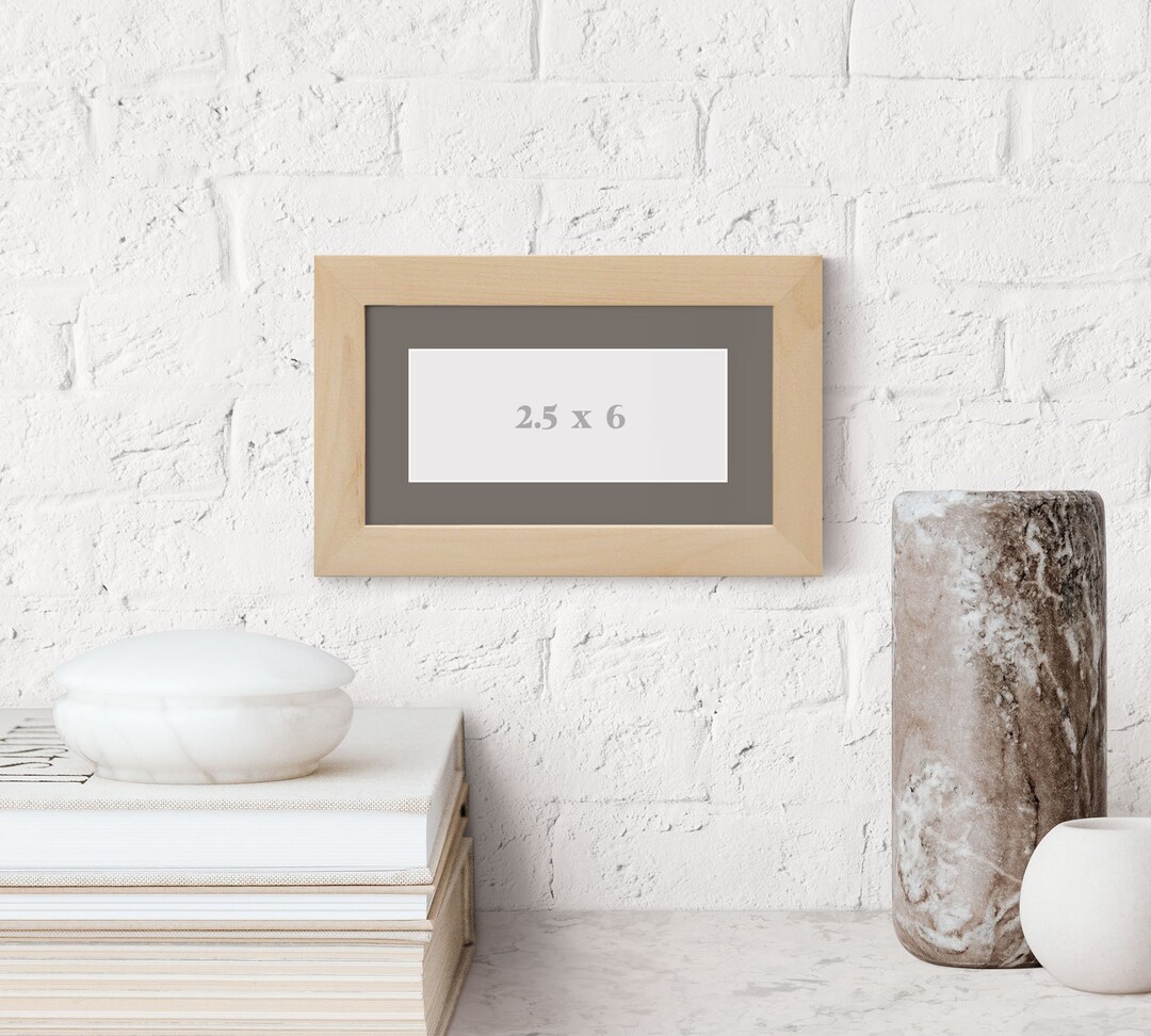 Dollar Bill Frame 4.5X8 Picture Frame for 2.5x6 Dollar Bill First ...