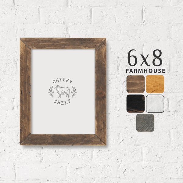 6x8 Picture Frame - Etsy