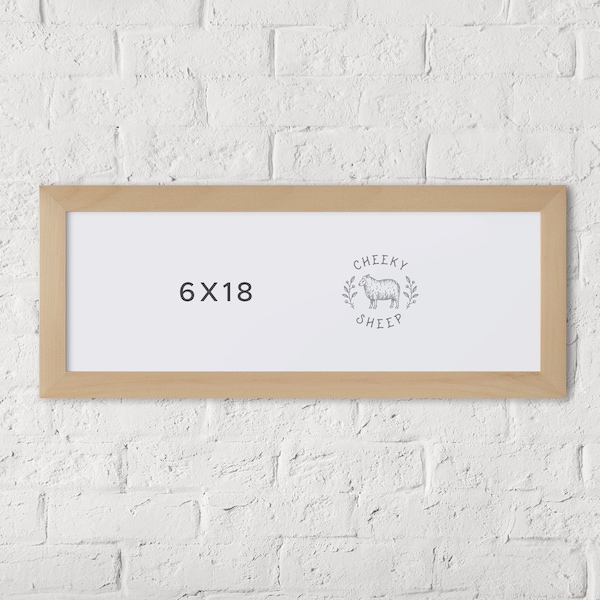 6x18 Picture Frame - Etsy