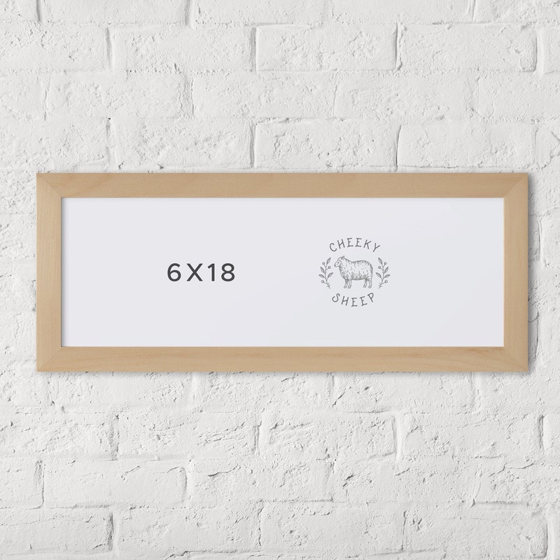 6x18 Picture Frame - Etsy