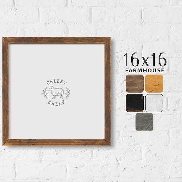 16x16 Square Picture Frame - Etsy