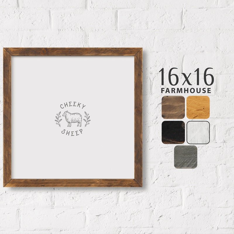 16x16 Picture Frame - Etsy