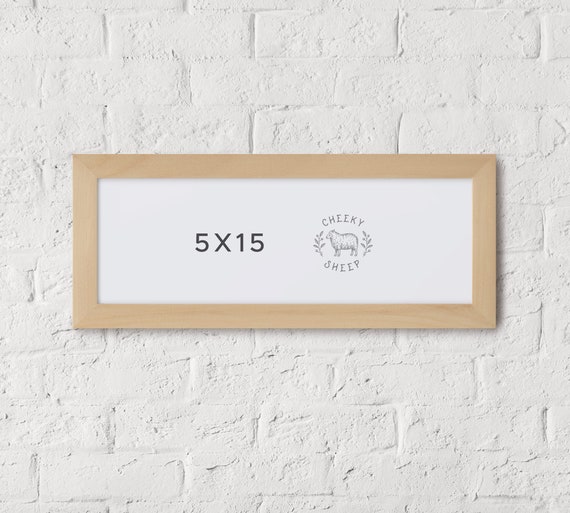 5x15 Picture Frame Art Print Frames Panoramic Photo Frame - Etsy