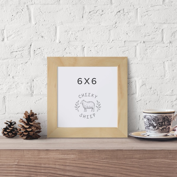 6x6 Picture Frame - Etsy