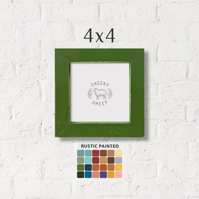 4x4 Picture Frame - Etsy