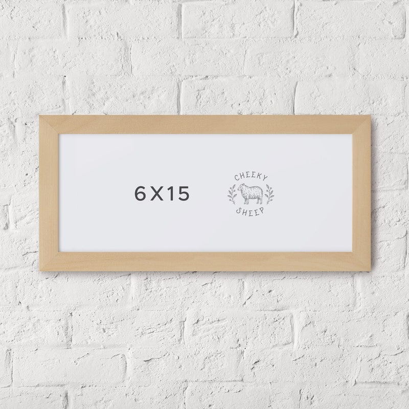 6x15 Frame - Etsy