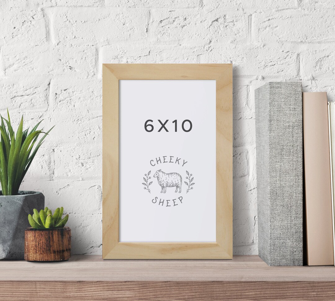 6x10 Picture Frame, Art Frames, Craft Frame, Panoramic Photo Frame ...