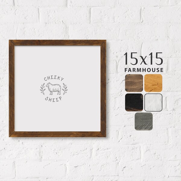 15x15 Picture Frame - Etsy