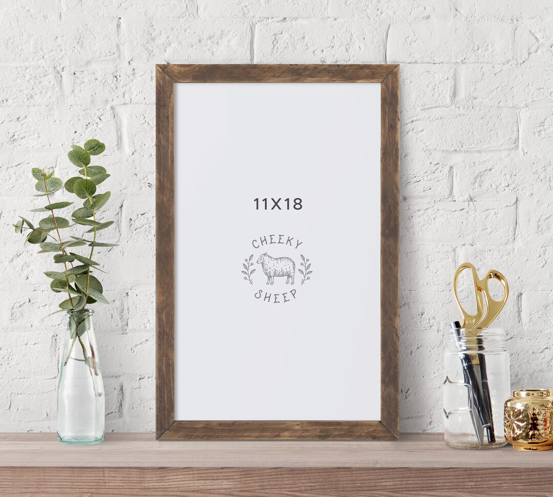 Rustic Farmhouse 11x18 Picture Frame POSTER Frame, Picture Frame, 11x17 ...
