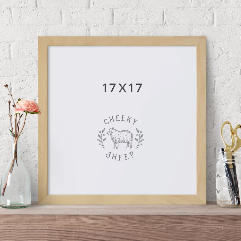17x17 Picture Frame - Etsy