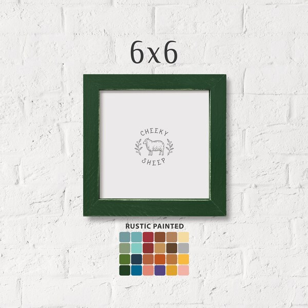 6x6 Picture Frame - Etsy