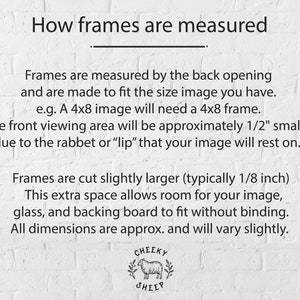 Farmhouse 3x5 Picture Frame Square Frame, Small Picture Frame - Etsy