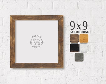 9x9 Picture Frame - Etsy