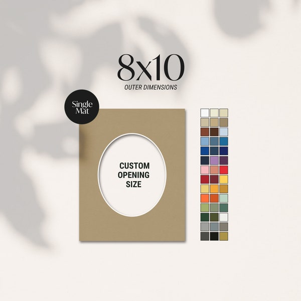 Oval Picture Mat - Etsy