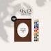 Oval / Circle Opening | 9x12 Custom Cut Single Matboard, Picture Frame ...