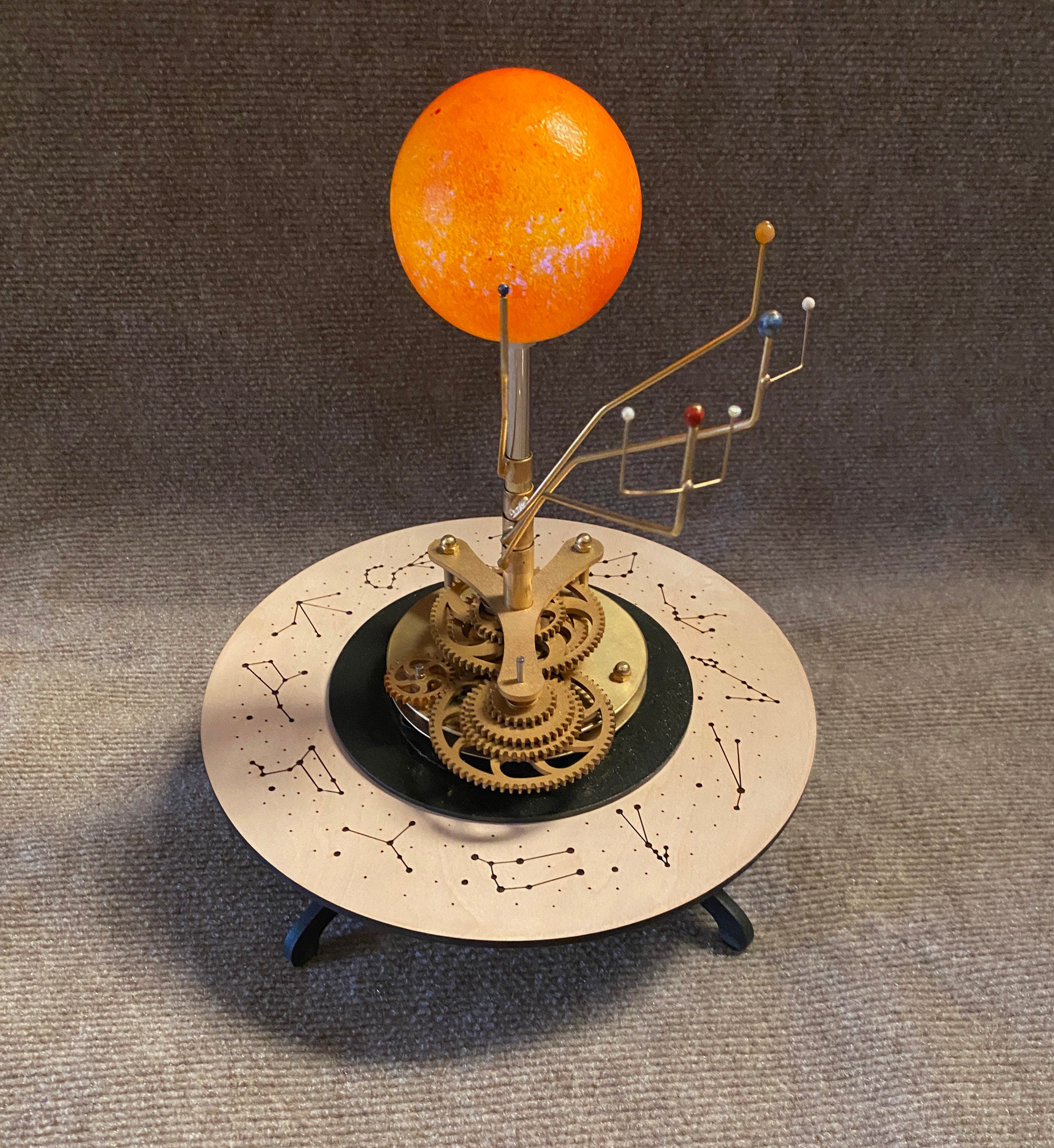 Transit Orrery Solar System Lamp With Inner Planets - Etsy