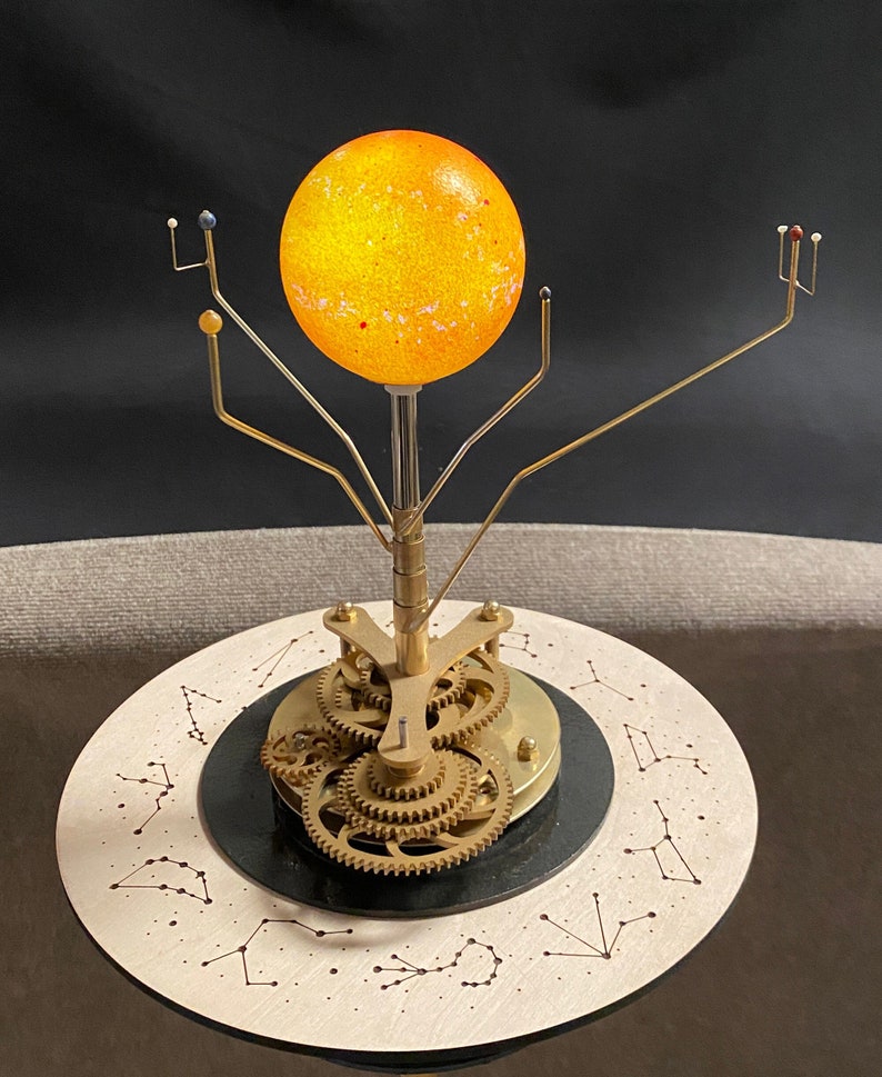 Transit Orrery Solar System Lamp With Inner Planets - Etsy