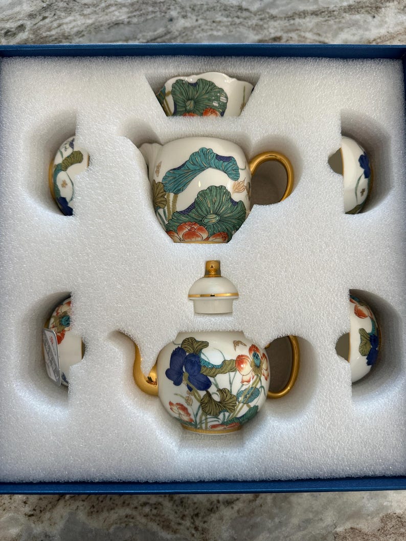 Auratic Chinese Tea Set - Etsy