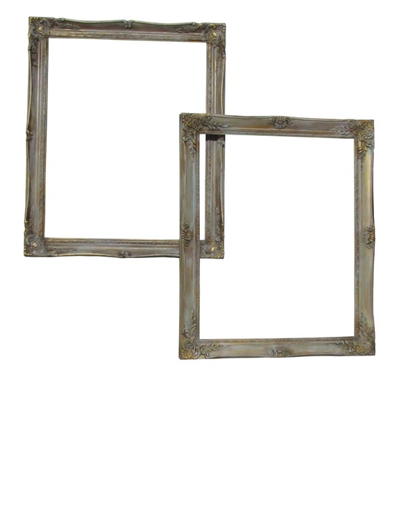 Pair Vintage Gilt Painted Frames French Frames Farmhouse | Etsy
