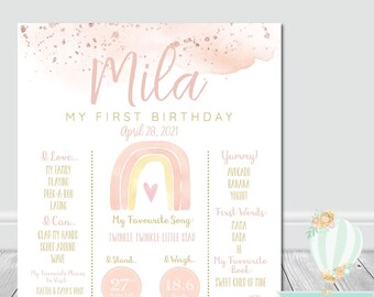 Birthday Board Printable - Etsy