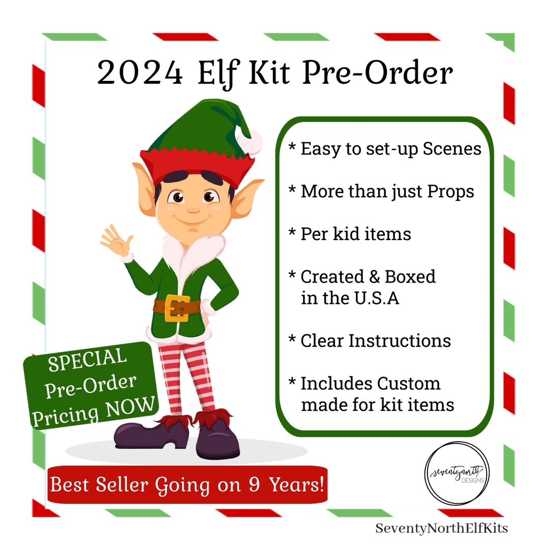 2024 Elf Kit Pre-order, 2024 Elf Kit, Best Selling Elf Kit, Interactive ...
