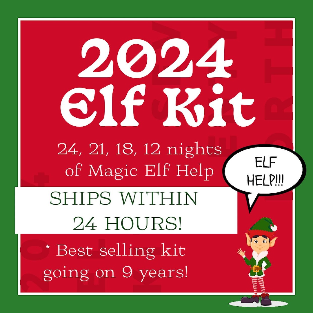 Elf Ideas, Elf, Elf Kit, Elf Prop, 2024 Elf Kit, Interactive Elf Kit ...