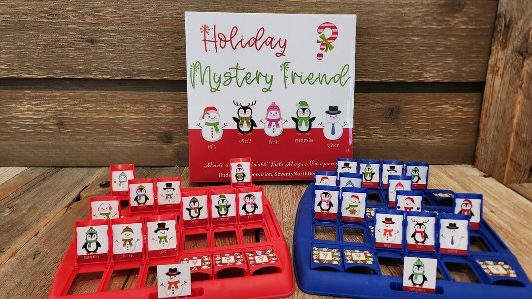 Christmas Game, Stocking Stuffer, Holiday Mystery Game, Christmas Toy ...