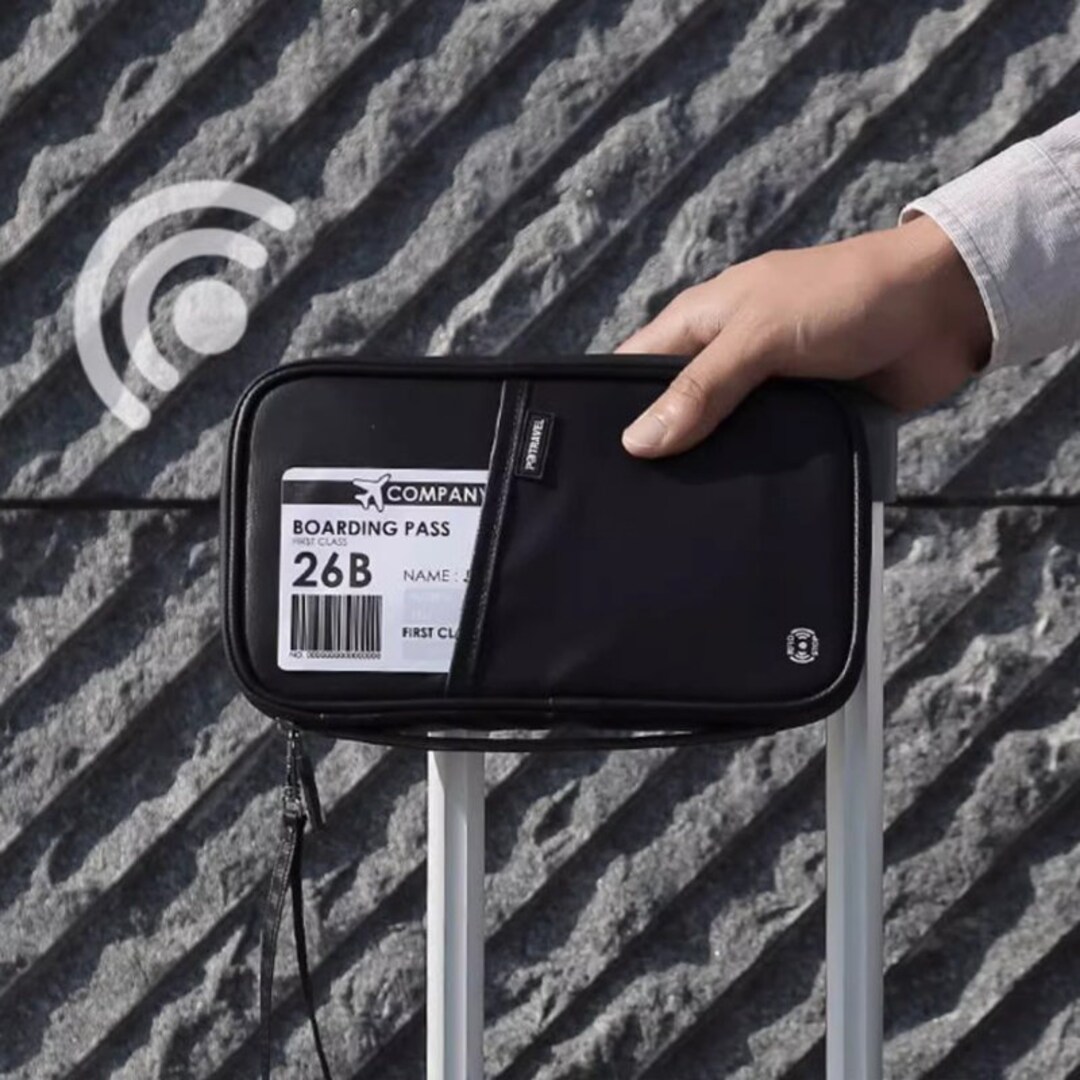 Travel RFID Blocking Security Pouch, Passports Cards Holder, With Hook ...