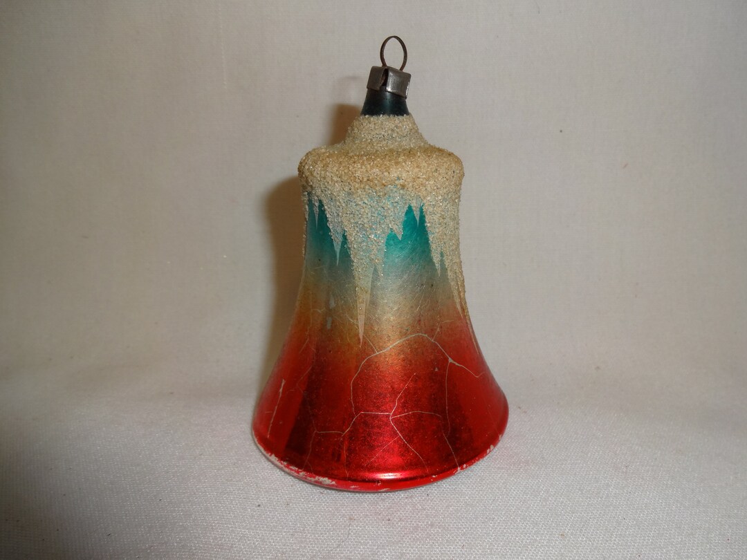 Christmas Ornament Bell Made in Germany Antique #24 - Etsy