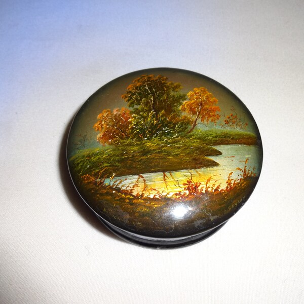 Russian Lacquer Box - Etsy