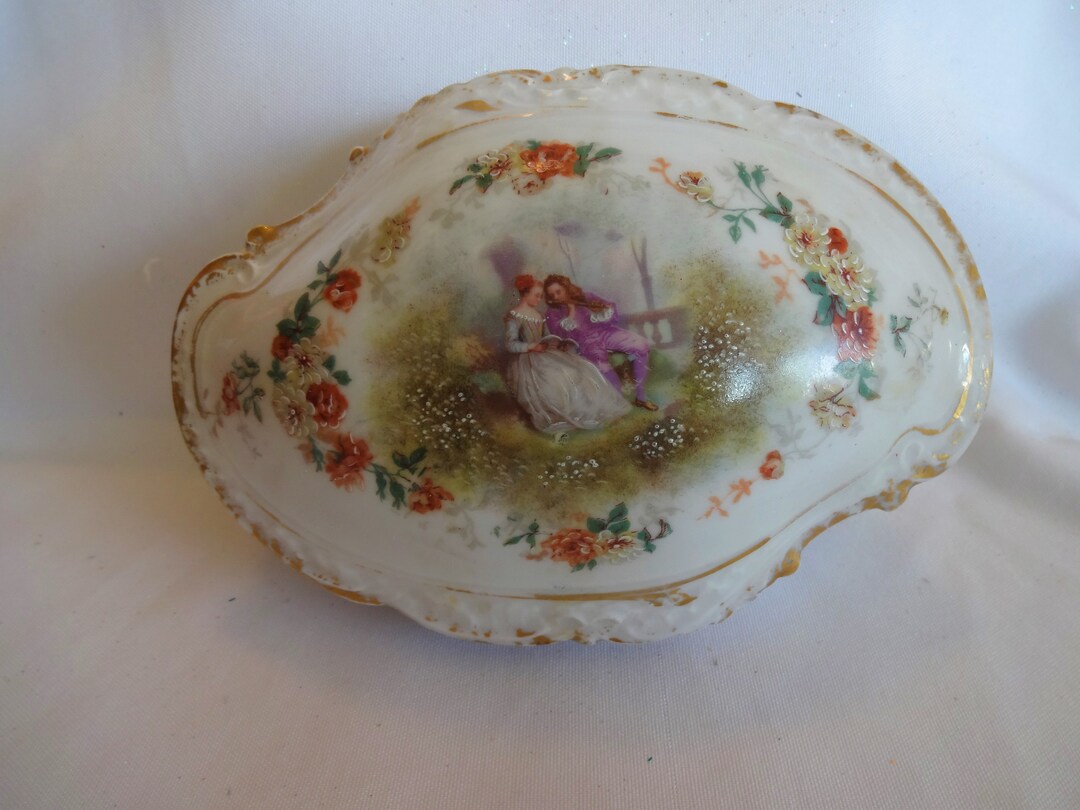 Limoges Porcelain Box Made in France Antique #6868 - Etsy