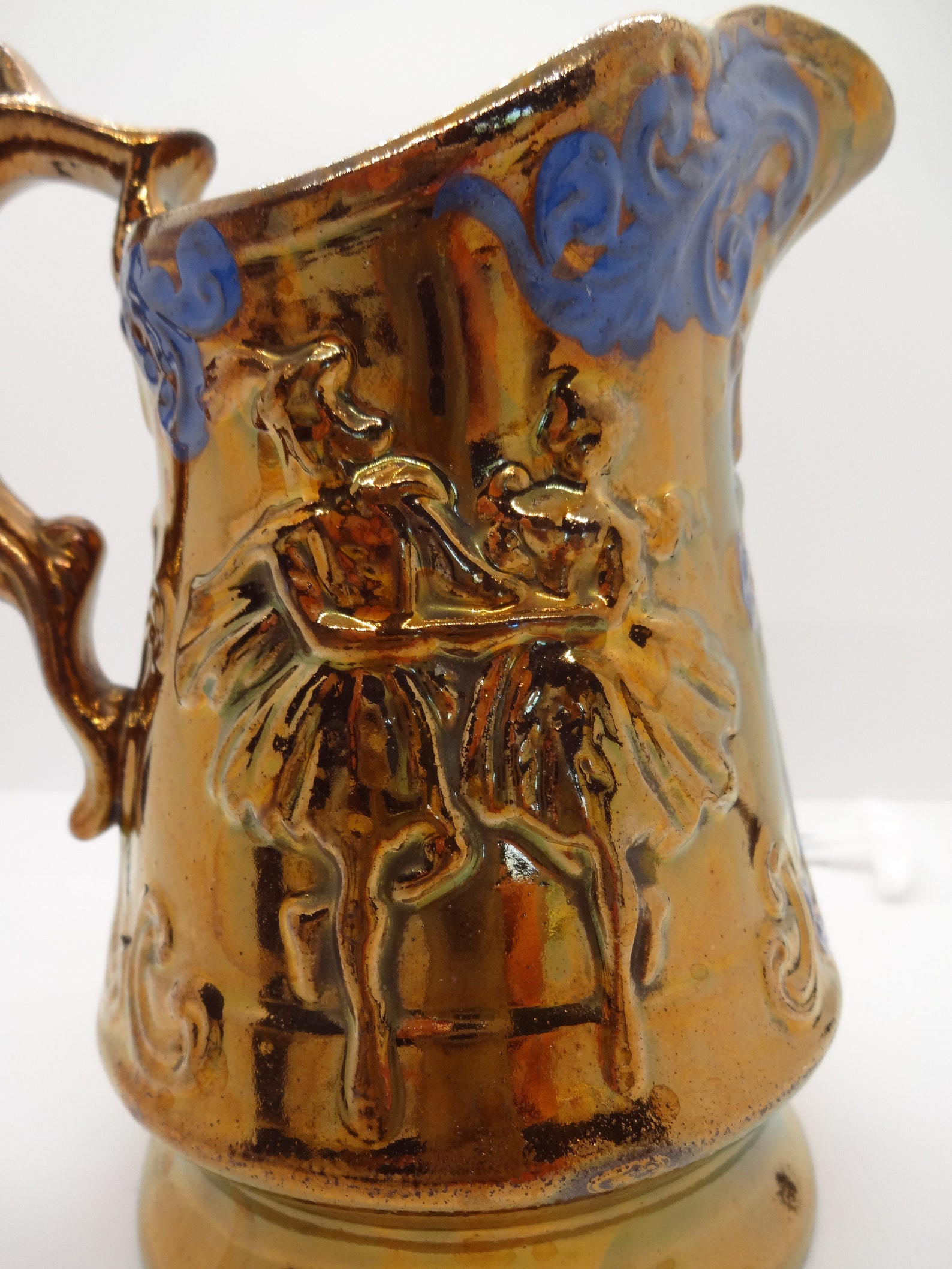 Copper Luster Pottery Antique Wade Pottery Copper Luster Milk Jug - Etsy