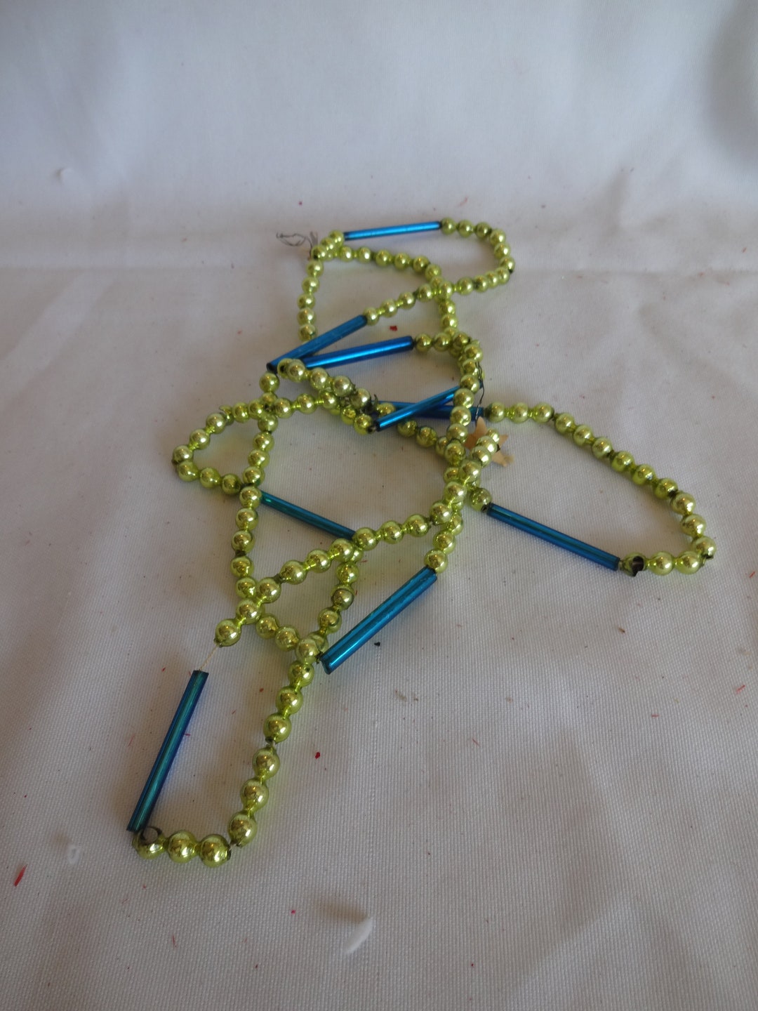 Shiny Brite Glass Bead Garland Vintage #01616 - Etsy