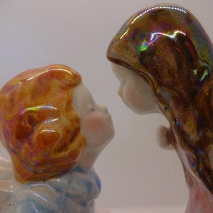 Napcoware Japan Lusterware Iridescent Fairies Figurine Kyle & Anthea ...