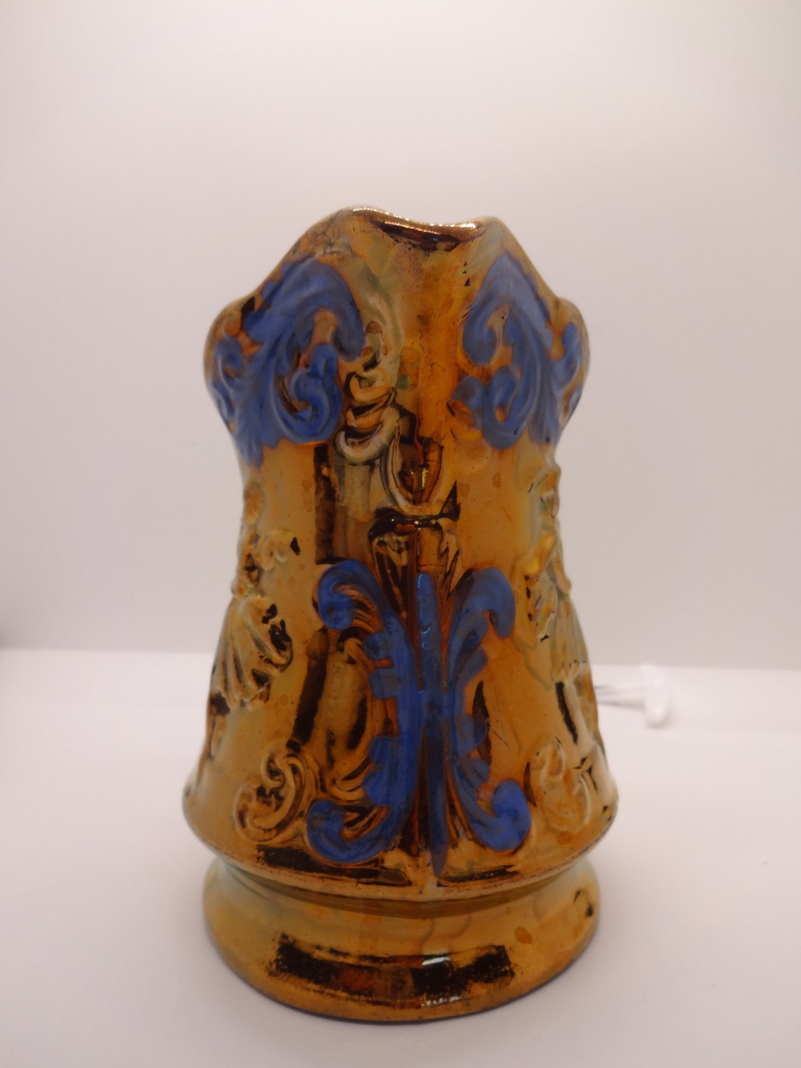 Copper Luster Pottery Antique Wade Pottery Copper Luster Milk Jug - Etsy