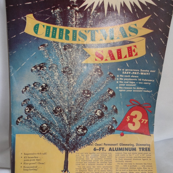 Aluminum Christmas Tree - Etsy
