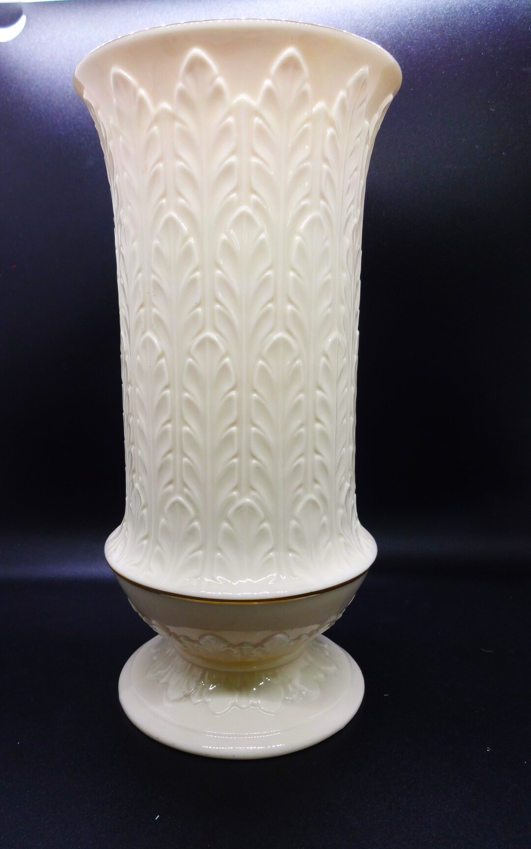 Lenox Large Vintage Vase Made in USA - Etsy