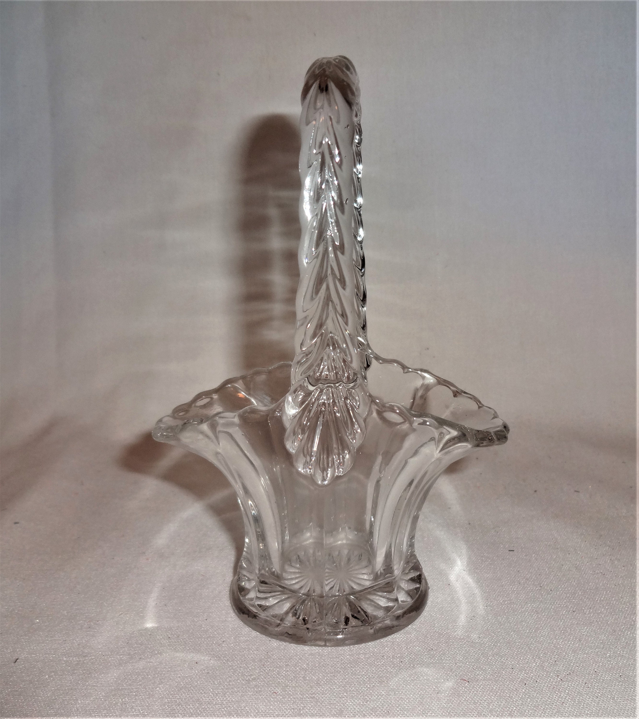 Crystal Flower Basket Antique / Vintage #48 - Etsy