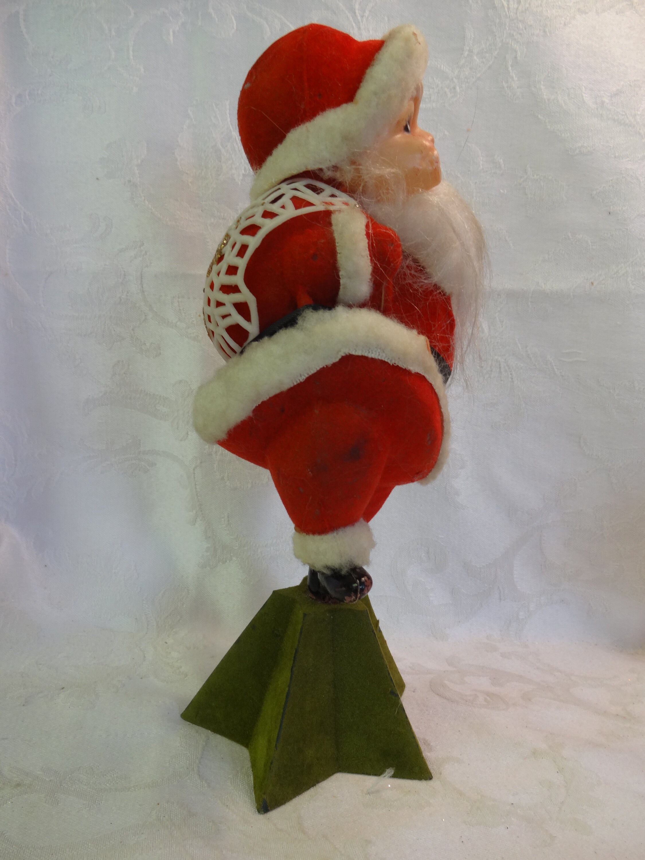 Large Plastic Santa Vintage 1942 - Etsy