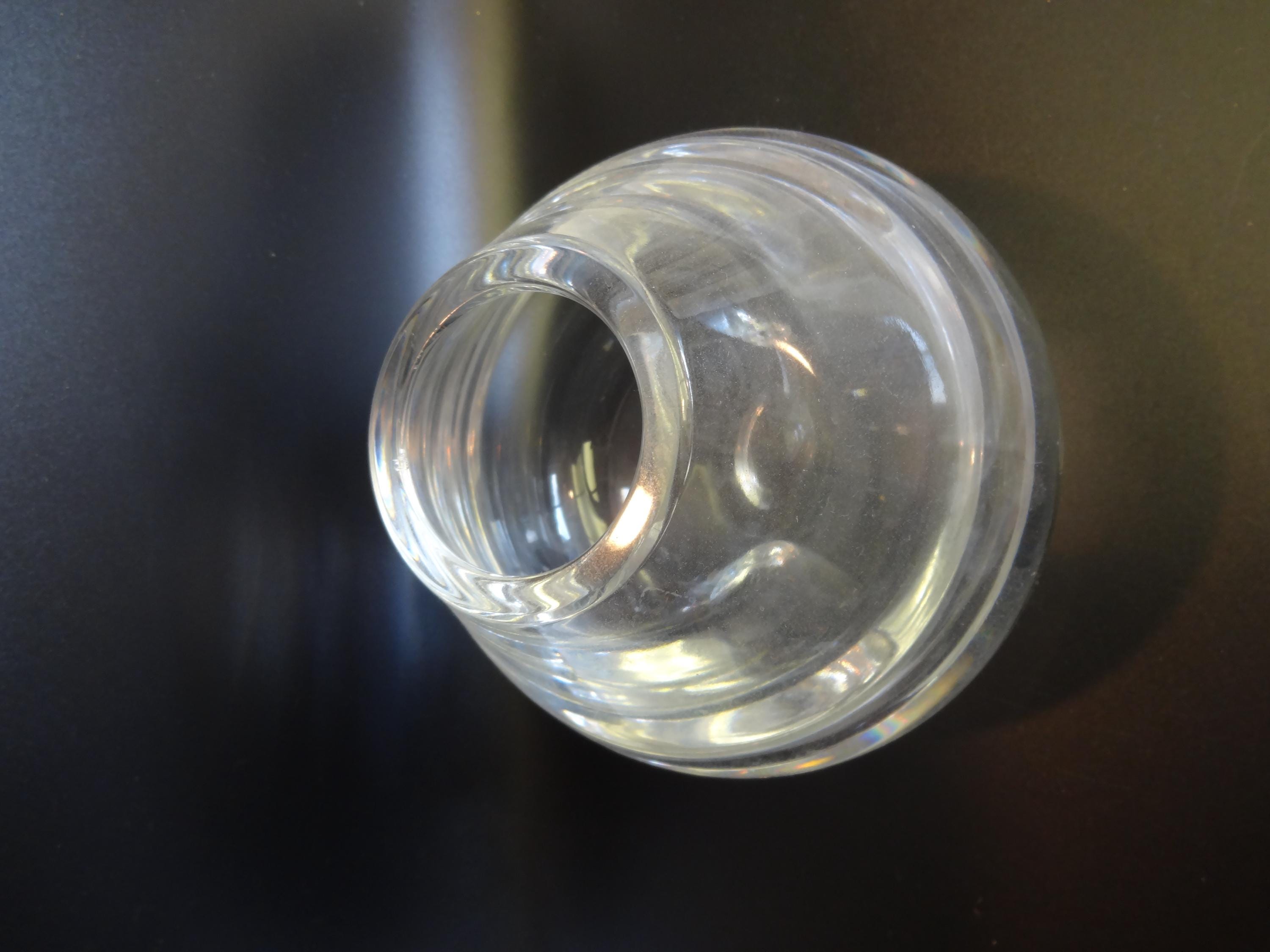Nombe Vase Crystal 7 Pounds Rare Design - Etsy