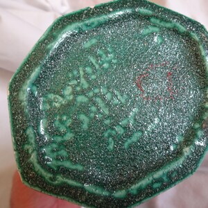 Pottery Mccoy Vase With White Doves Vintage TT - Etsy