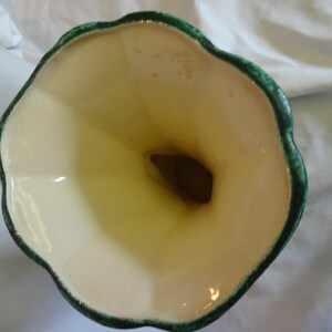 Pottery Mccoy Vase With White Doves Vintage TT - Etsy