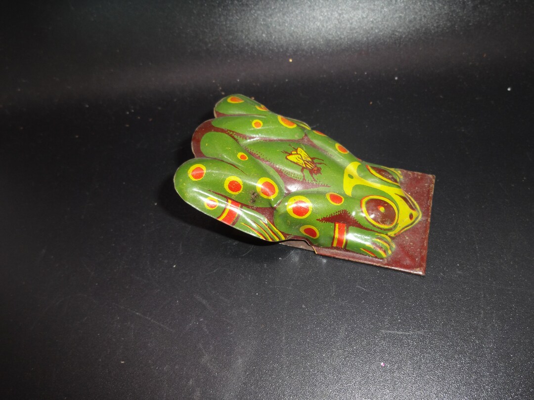 Metal Toy Vintage Frog Clapper #05555 - Etsy
