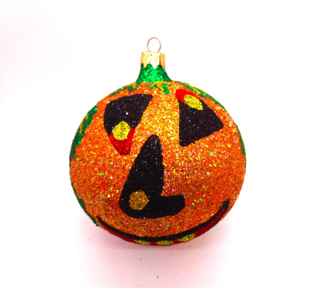 Larry Fraga Designs Halloween Pumpkin Ornament Vintage - Etsy
