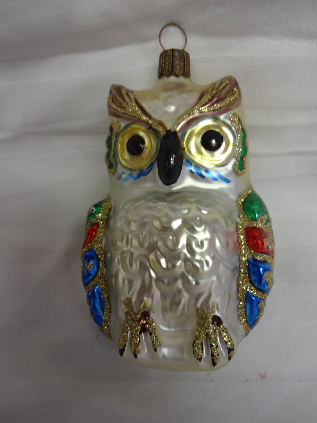Larry Fraga Designs Vintage Glass Owl Made in Poland P-1 - Etsy