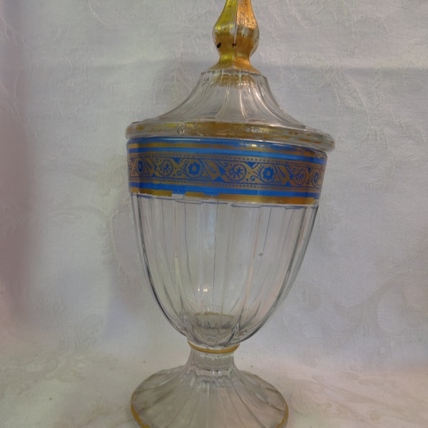 Vintage Candy Jar - Etsy