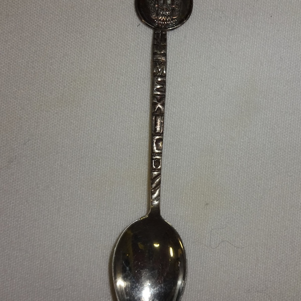 Mexico Silver Souvenir Spoons - Etsy